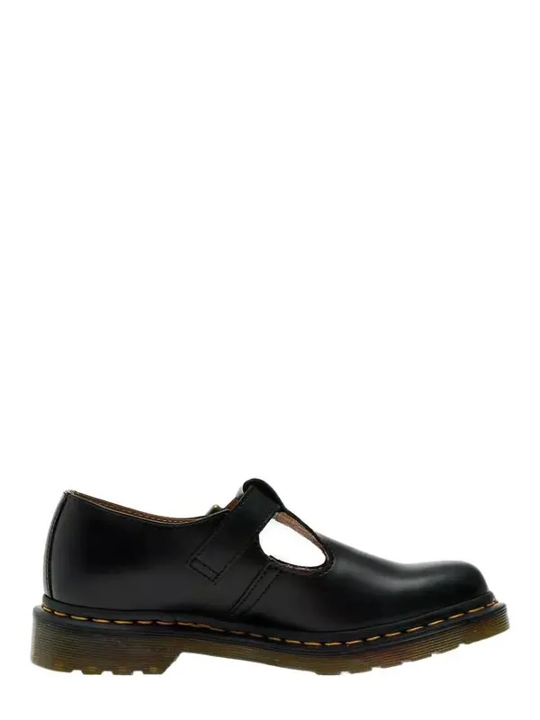 Dr. Martens Polley T-bar Buckle Shoes - Black