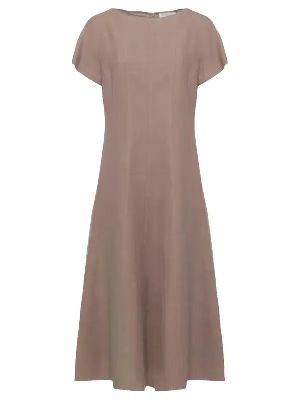 Antonelli Firenze Matilde Midi Dress - Brown
