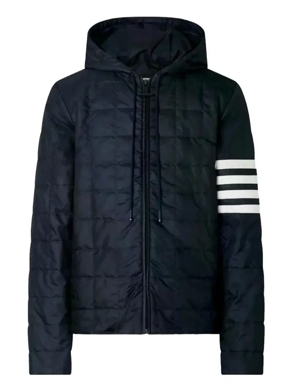 Thom Browne 4-bar Ripstop Jacket - Blue