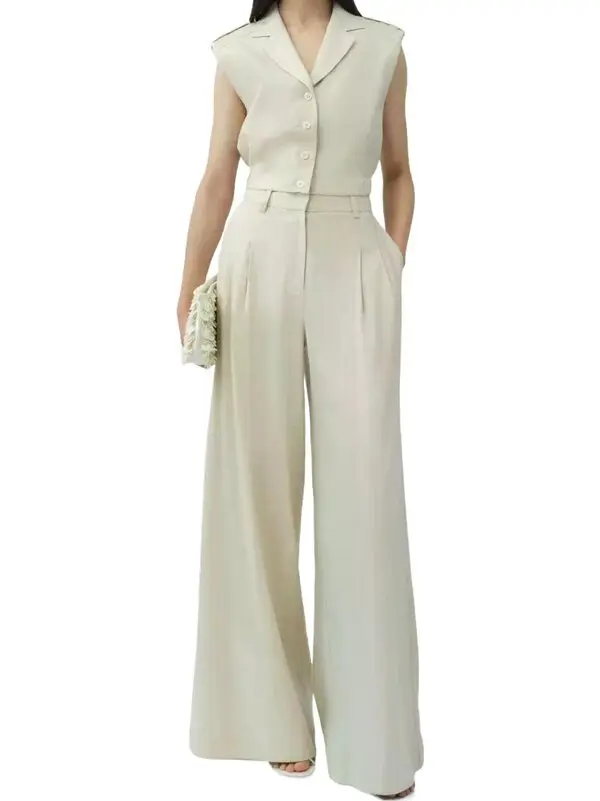 Simkhai Ramsey Pleated Trousers - Neutrals