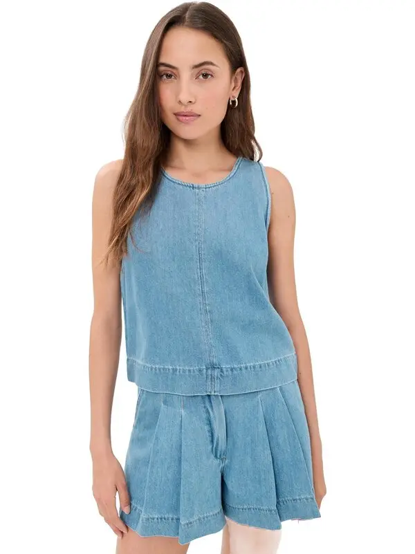 Joe's Jeans Denim Shell Tank Top - Copious