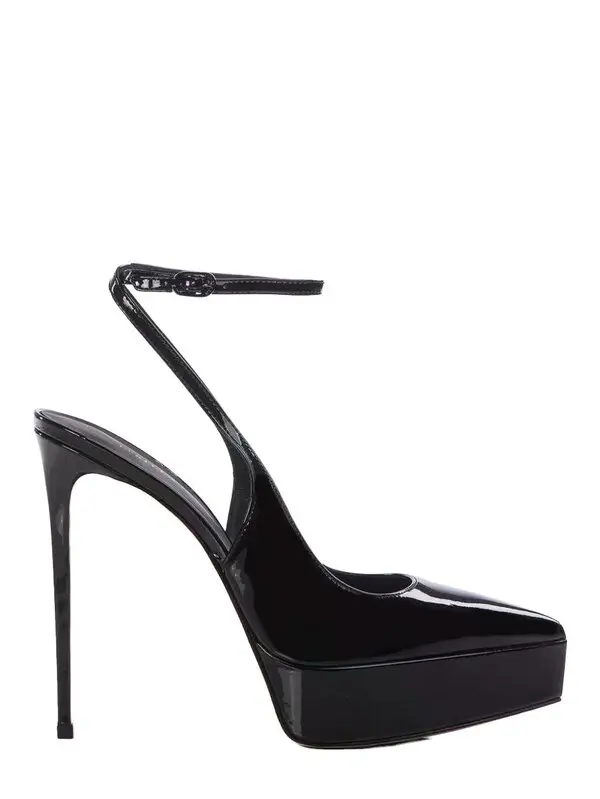 LE SILLA Uma Platform Pumps - Black