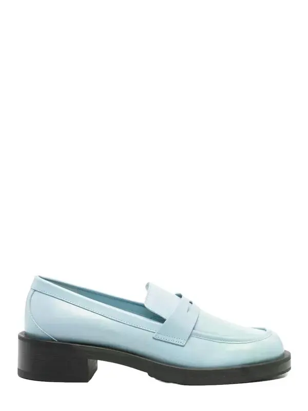 STUART WEITZMAN Leather Loafers - Blue