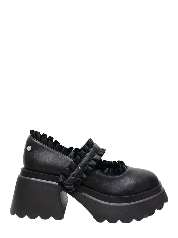 ALTERCORE Nina Mary Jane Platform Pumps - Black