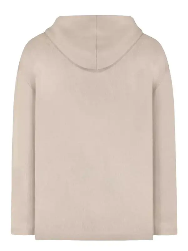UMIT BENAN Sunset Knit Hoodie - Neutrals