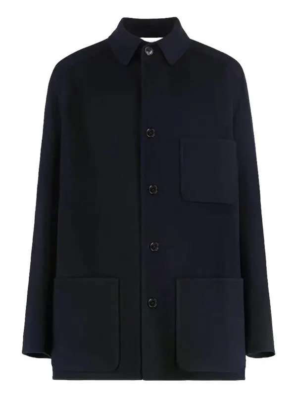 UMIT BENAN Pitt Wool Jacket - Blue