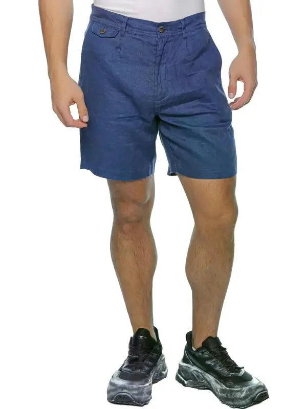 ECOALF Organic Linen Shorts - Blue