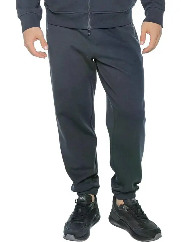 Armani Exchange Logo-patch Track Pants - Black