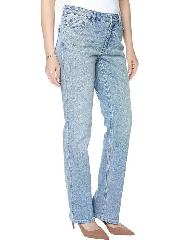 Michael Kors Cigarette Stretch Denim Jeans - Blue