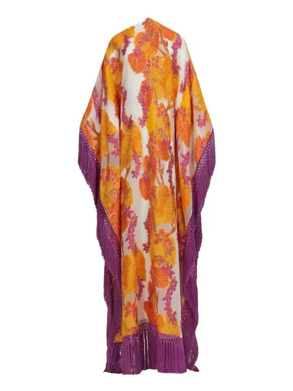 TALLER MARMO Tallulah Kaftan Dress - Yellow