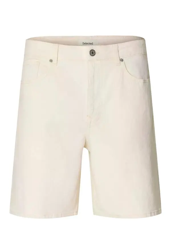 SELECTED Five-pocket Shorts - Neutrals