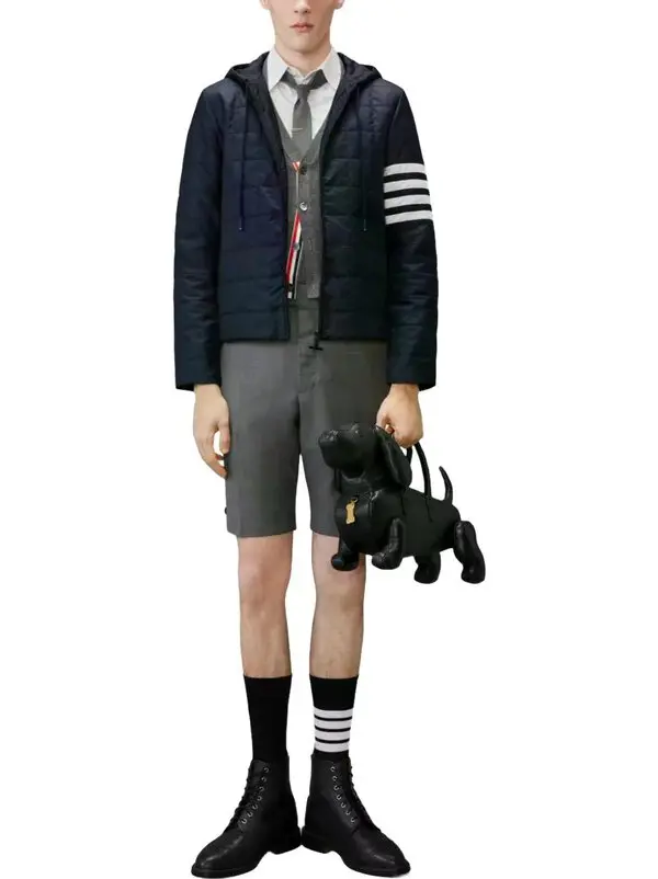 Thom Browne 4-bar Ripstop Jacket - Blue