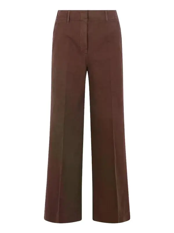 Incotex Wide-leg Trousers - Brown
