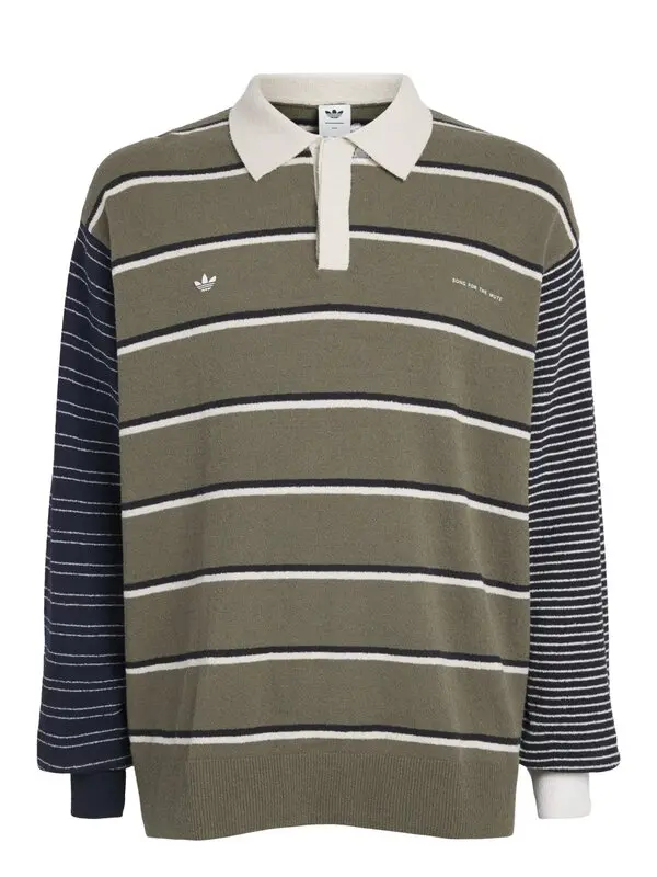 Adidas X Song For The Mute Rugby Polo Shirt - Green