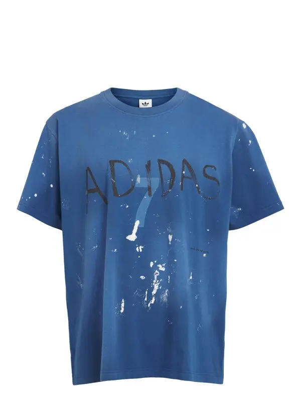Adidas X Songs For The Mute 7 Printed T-shirt - Blue