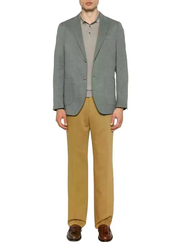 Corneliani Short-sleeve Knitted Sweater - Neutrals
