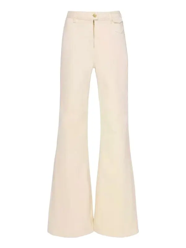 Ulla Johnson Odelia Flare Jeans - Neutrals