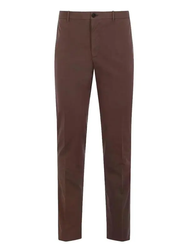Incotex Elasticated-waistband Trousers - Brown