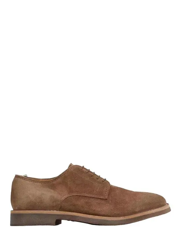 Officine Creative Hopkins Suede Derby Shoes - Neutrals