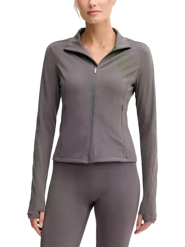 CASALL Zip-up Long-sleeve Jacket - Grey