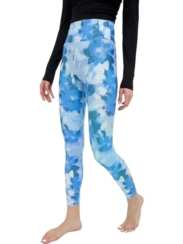 CASALL Floral-print Leggings - Blue