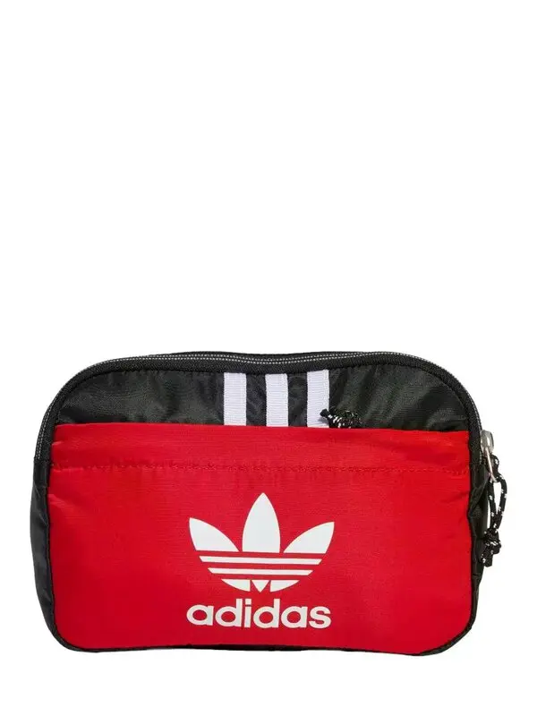 Adidas Adicolor Logo Print Belt Bag - Red