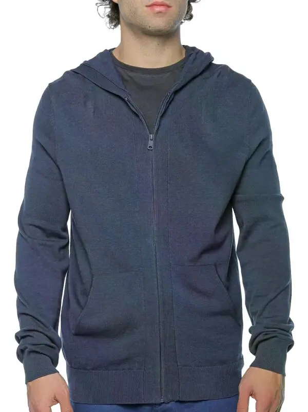 ECOALF Kirkia Zip-up Hoodie - Blue