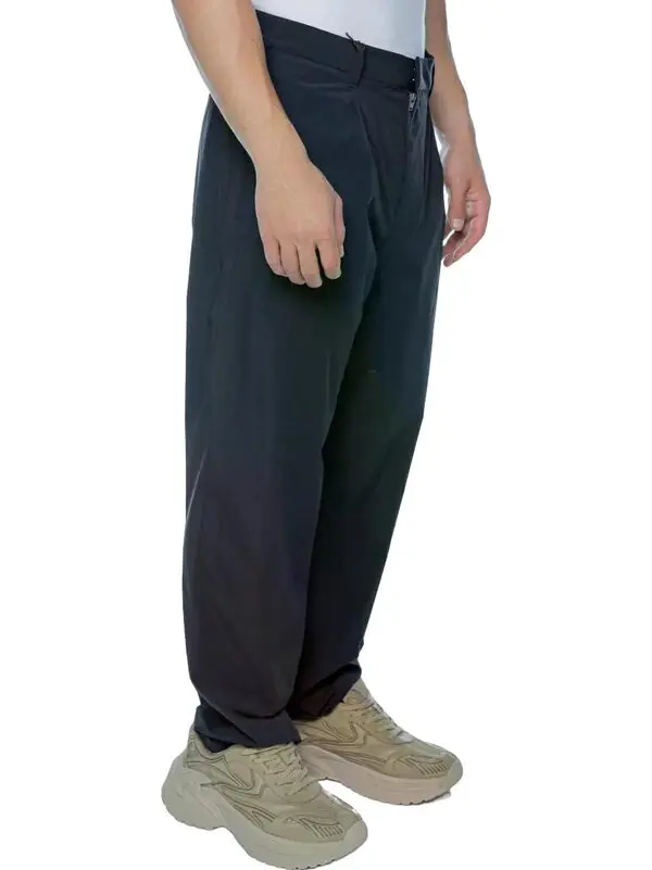 Emporio Armani Straight-leg Trousers - Black