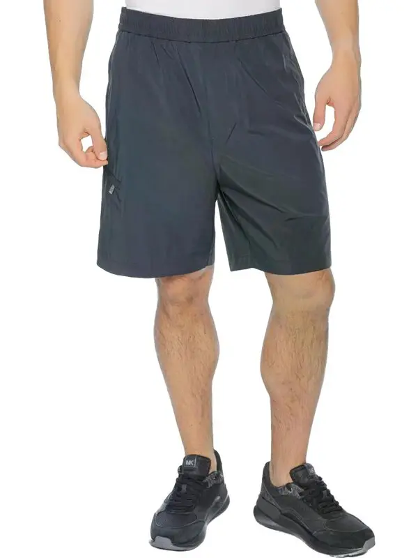 Armani Exchange Elasticated Waistband Shorts - Blue