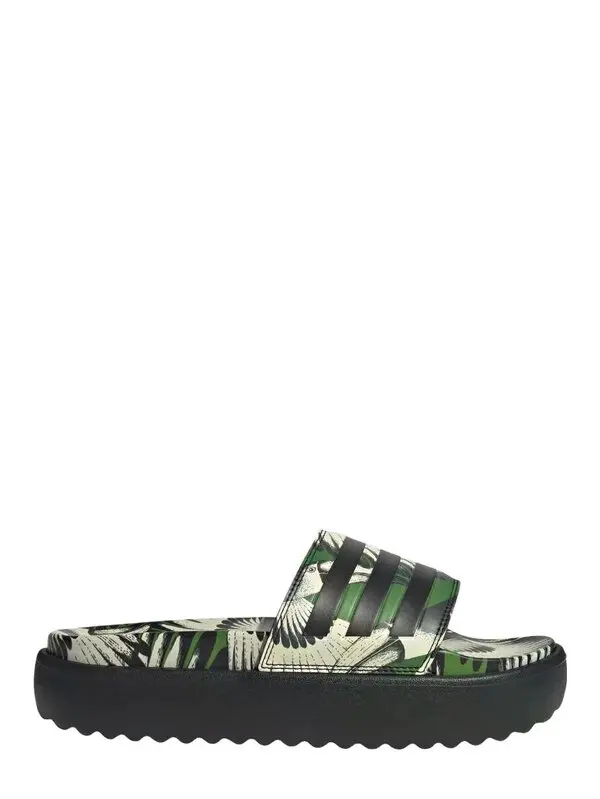 Adidas Farm Rio Adilette Platform Slides - Black