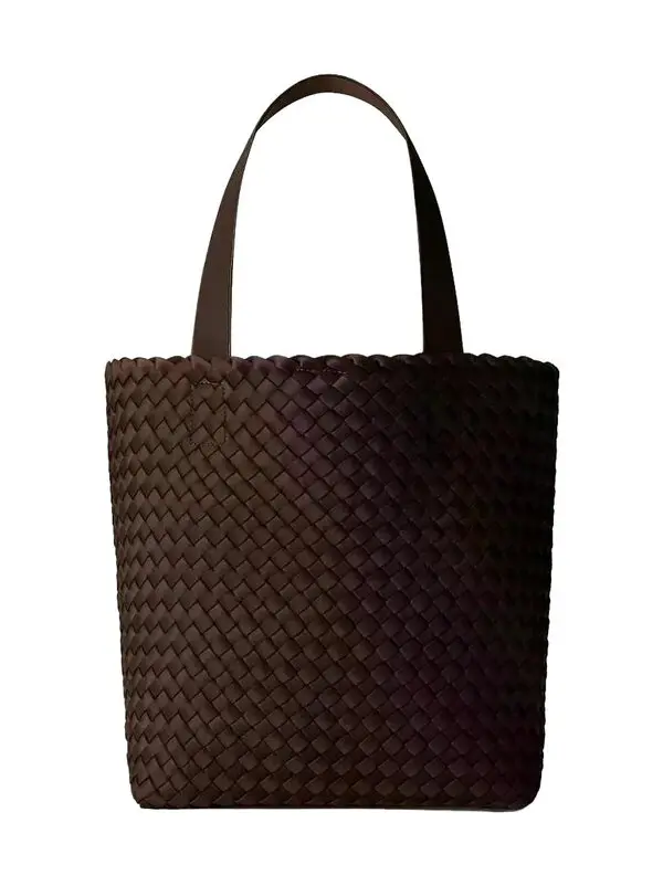 NAGHEDI Como Woven Shopper Tote - Brown