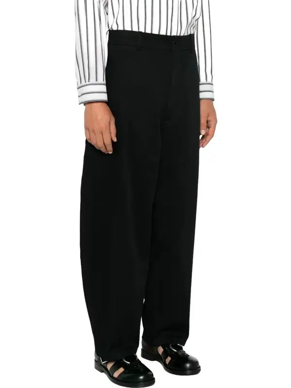 HOUSE OF THE VERY ISLANDS Ryker Cotton Trousers - Black