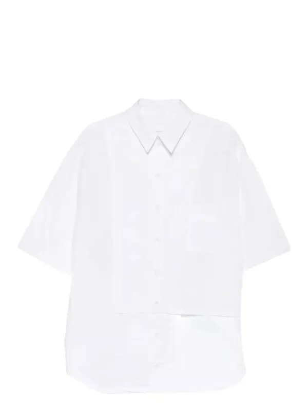 HOUSE OF THE VERY ISLANDS Harley Asymmetric Shirt - White