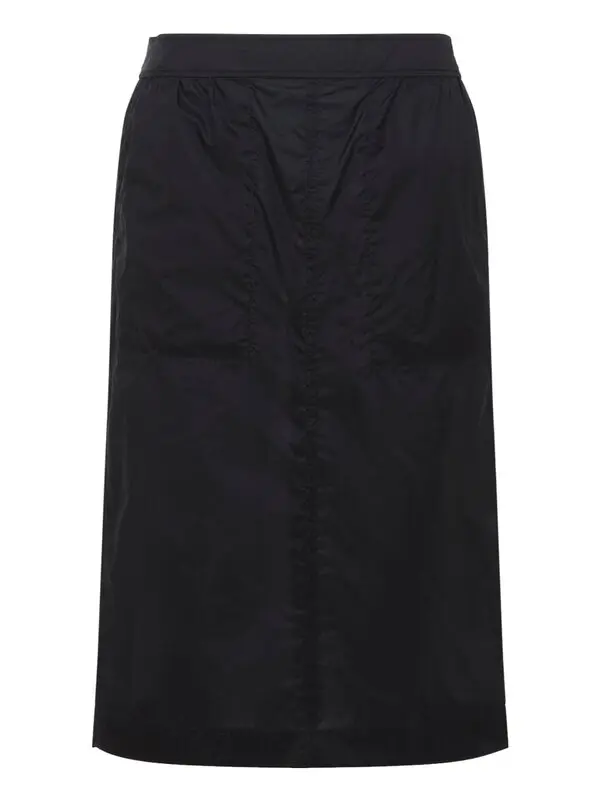 Saint Laurent Midi Skirt - Black