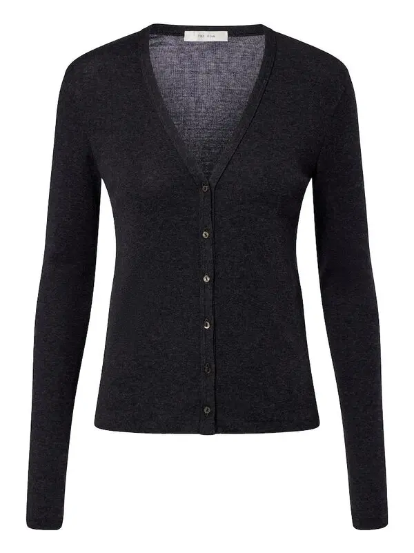 THE ROW Cotton Cardigan - Grey