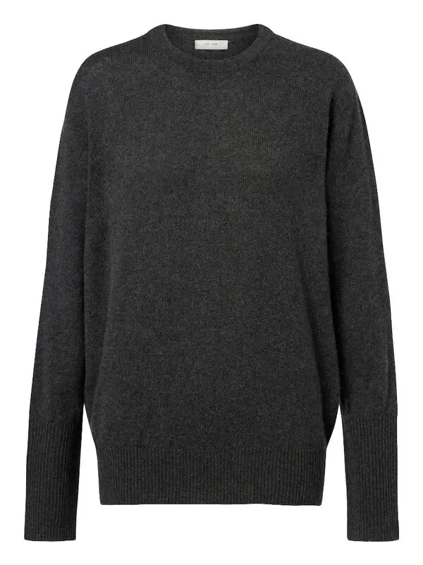 THE ROW Odelle Cashmere Sweater - Grey