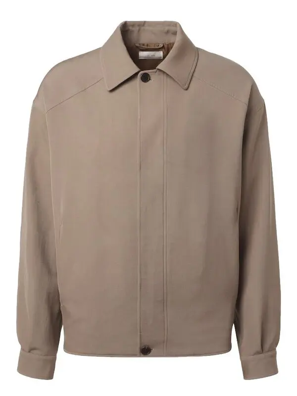 THE ROW Osano Wool Jacket - Beige