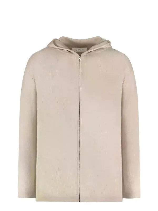 UMIT BENAN Sunset Knit Hoodie - Neutrals