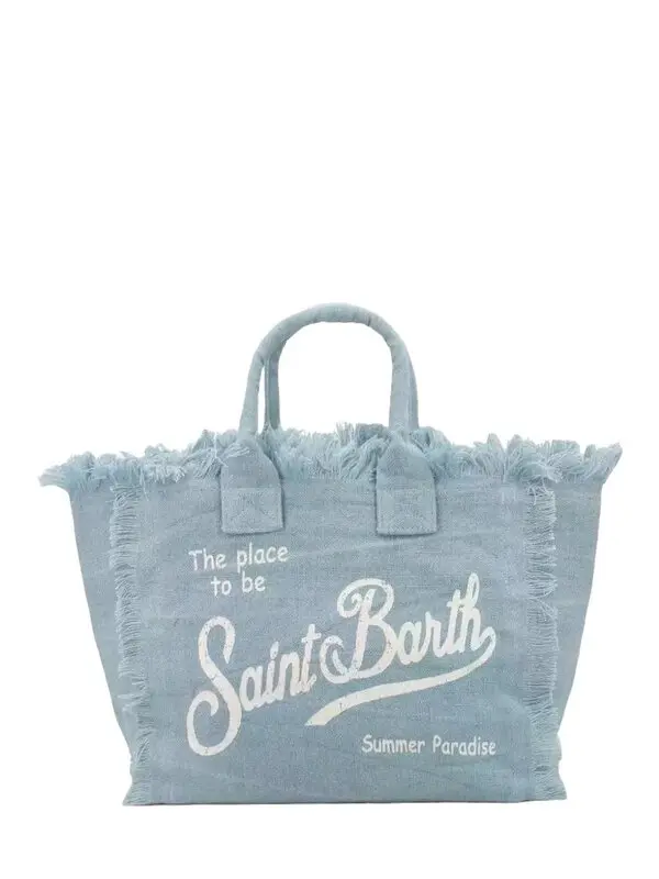 MC2 SAINT BARTH Vanity Tote Bag - Blue