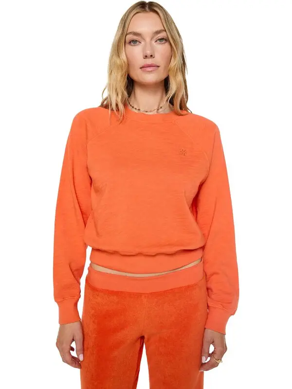 Eterne Shrunken Raglan Sweatshirt - Multi