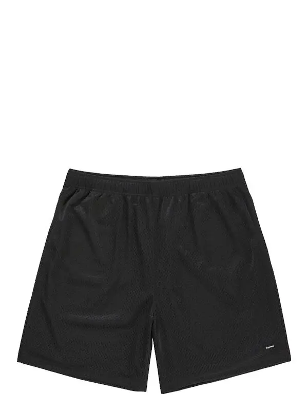 Supreme Small Box Baggy Mesh Short - Black