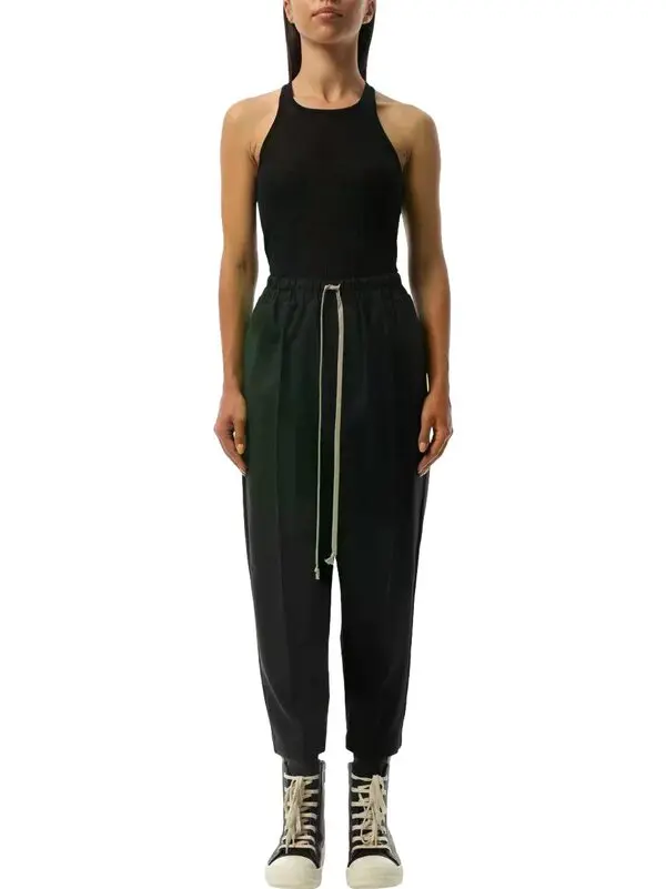 Rick Owens Astaires Drawstring Trousers - Black