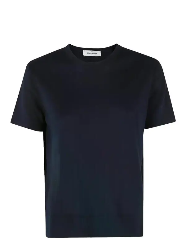 GRAN SASSO Short Sleeve T-shirt - Blue