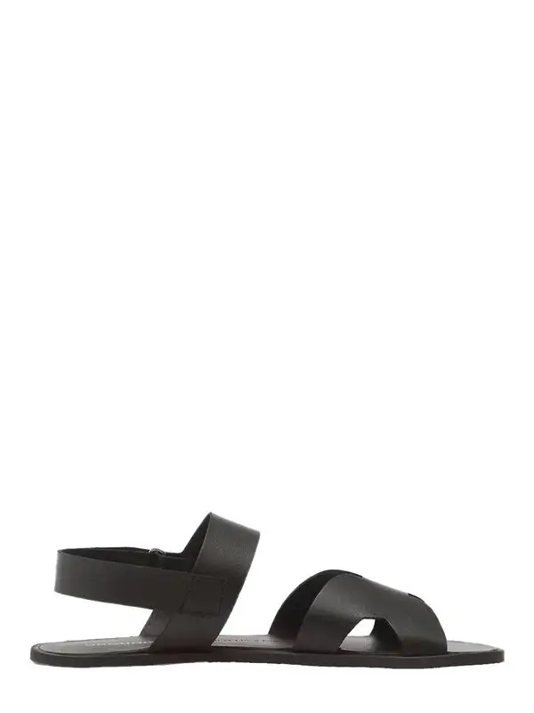 GROUNDIES Touch-strap Sandals - Black