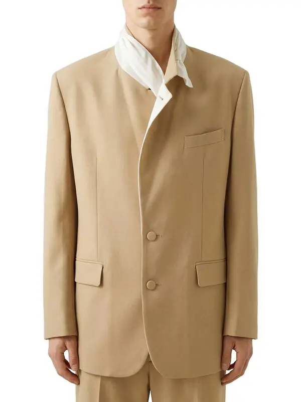 MAGLIANO Single Breasted Jacket - Beige