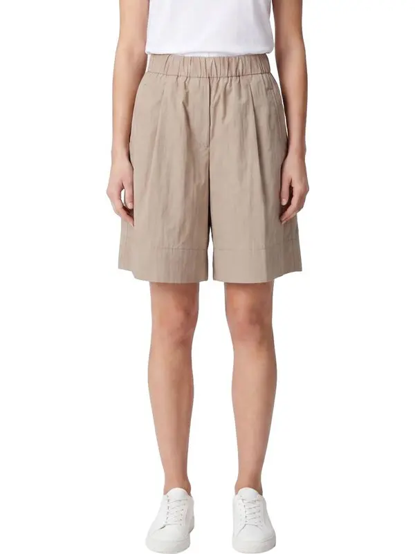 MYTHS Relaxed Fit Shorts - Brown