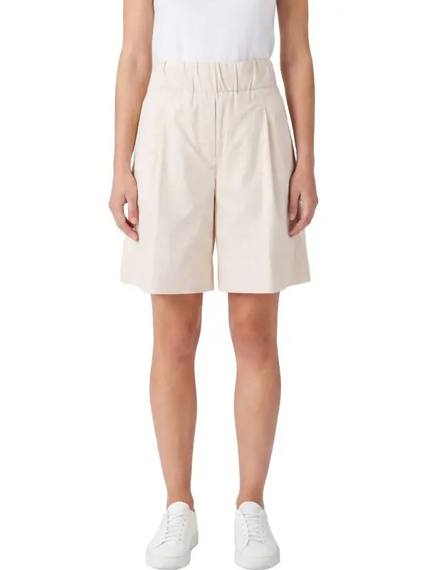 MYTHS Relaxed Fit Shorts - White