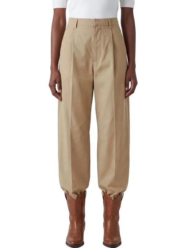 MAISON MARGIELA Tailored Trousers - Nude