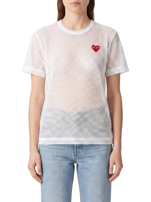 Play Comme Des Garcon T-shirt - White