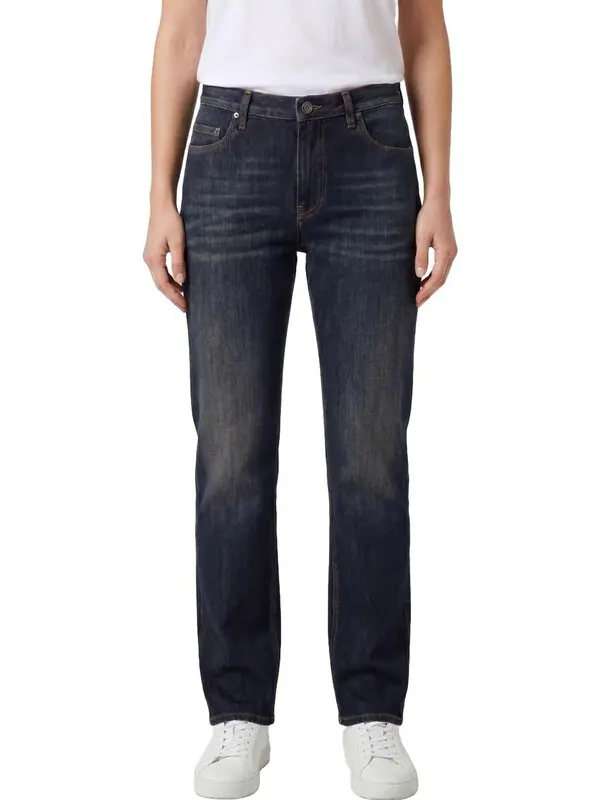 Burberry Straight Leg Jeans - Black